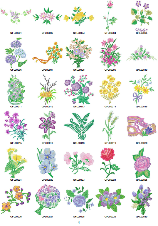 Combo Flower design 6K – Hikayatsulaman.com