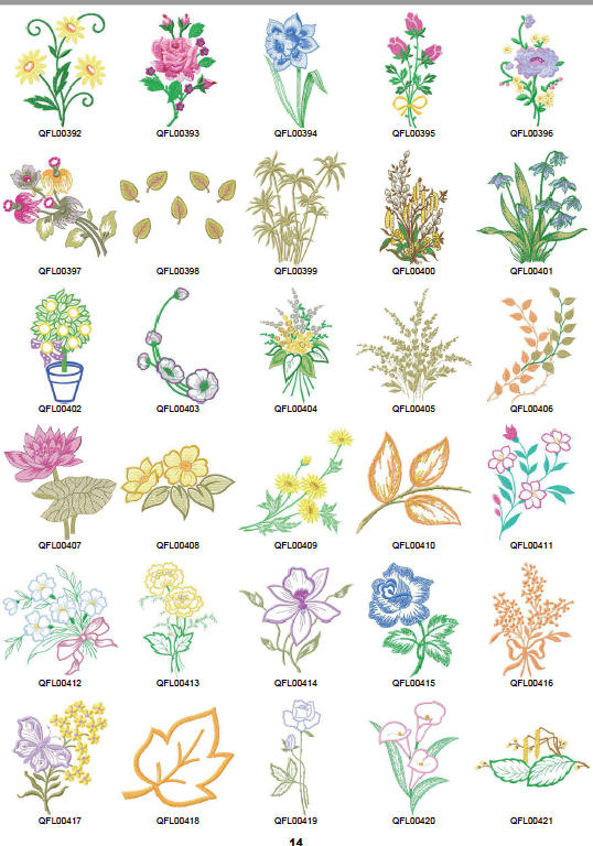 Combo Flower design 6K – Hikayatsulaman.com