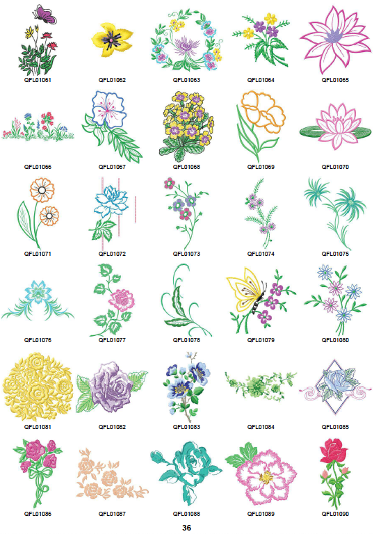 Combo Flower design 6K – Hikayatsulaman.com