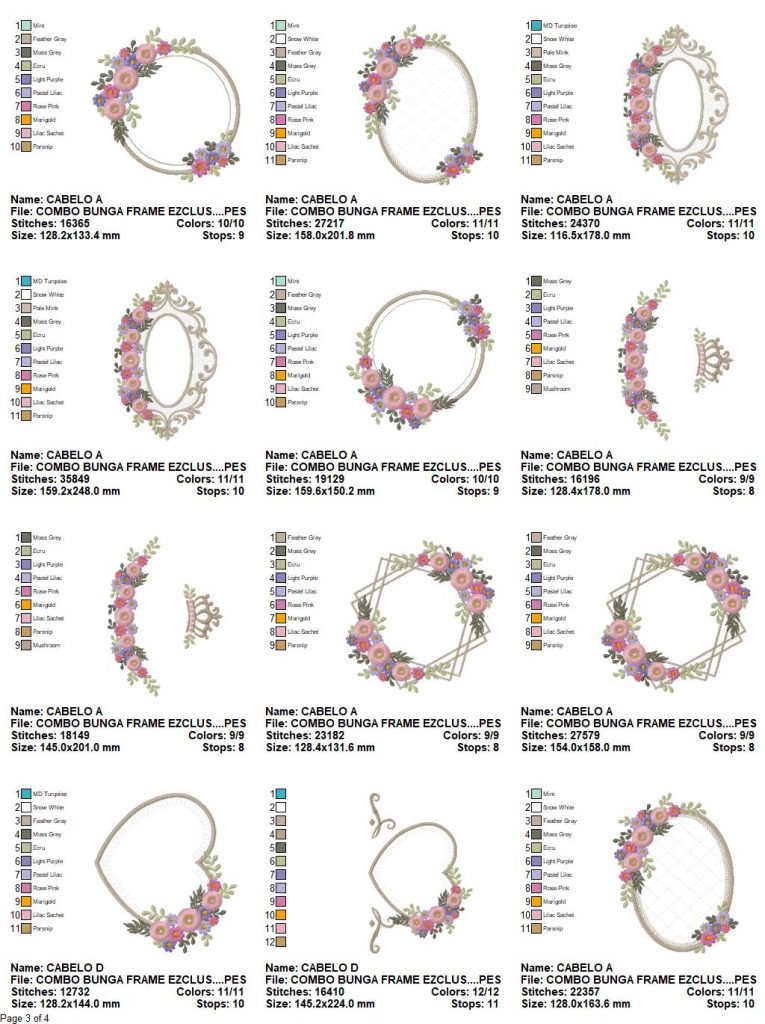 Combo Bunga Exclusive Frame – Hikayatsulaman.com
