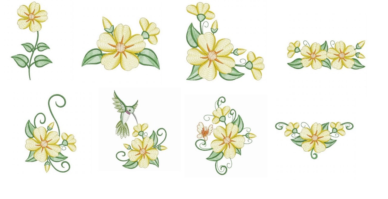 FREE DESIGN COMBO 4 BUNGA – Hikayatsulaman.com