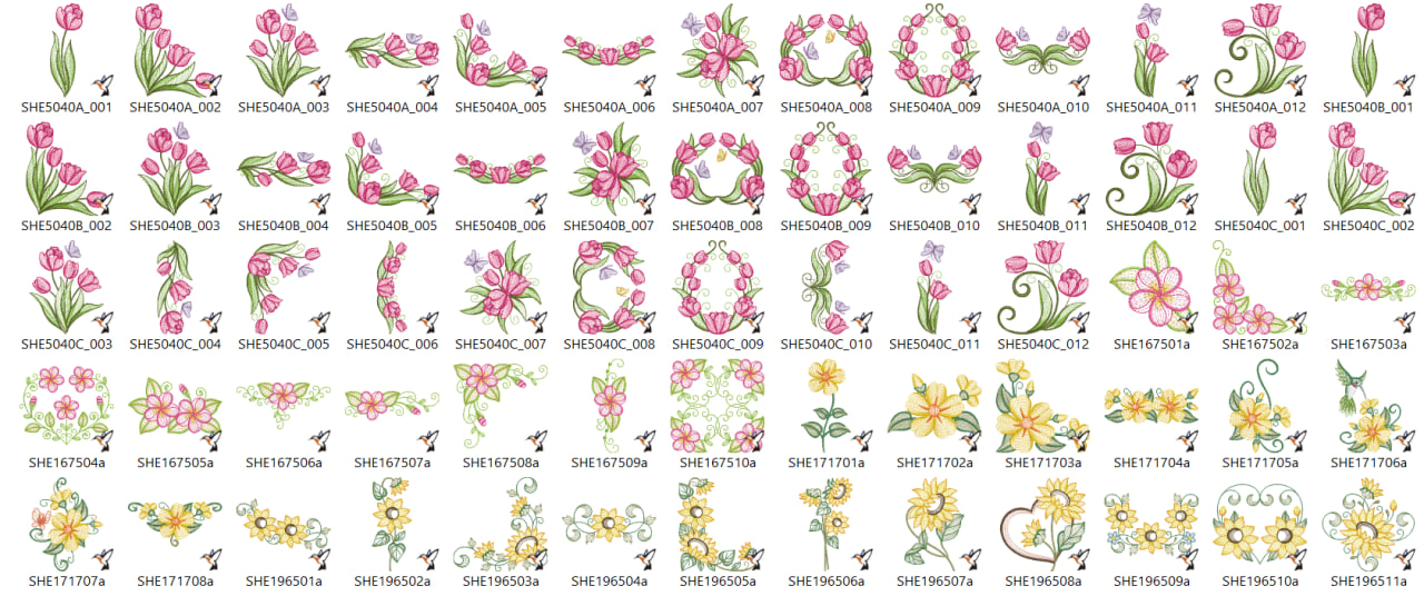 FREE DESIGN COMBO 4 BUNGA – Hikayatsulaman.com